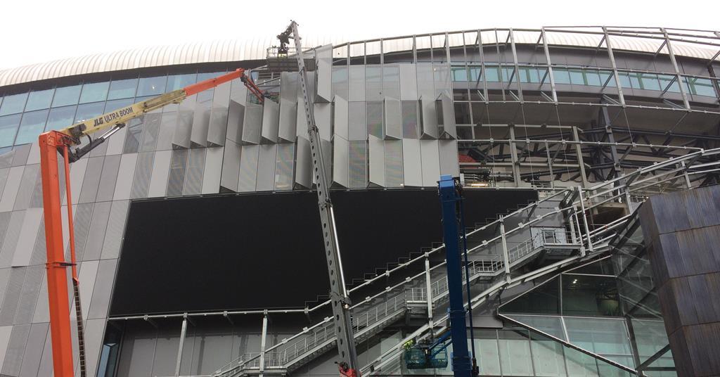 In pictures: How Spurs' stadium now looks, three months after delay ...