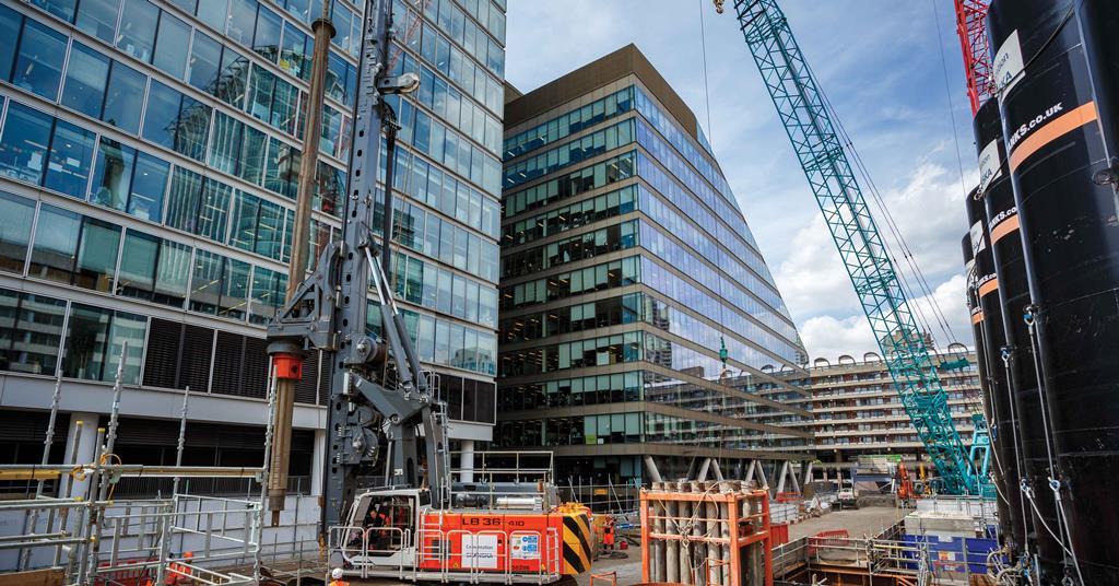 Over the line: How 21 Moorfields was built above a station | Features ...