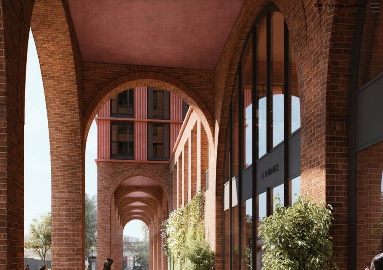 Allies & Morrison submits plans for five-tower Brent scheme | News ...