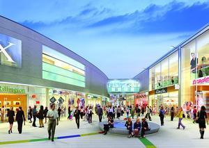 Construction gets going at Enfield shopping centre | Archive Titles ...