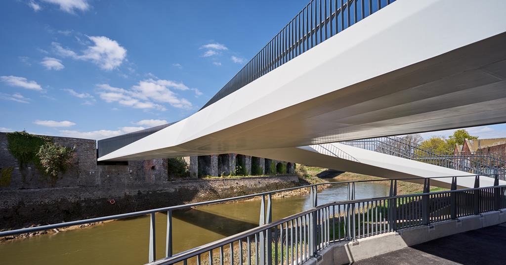 In pictures: Knight completes £3m Bristol bridge | News | Building