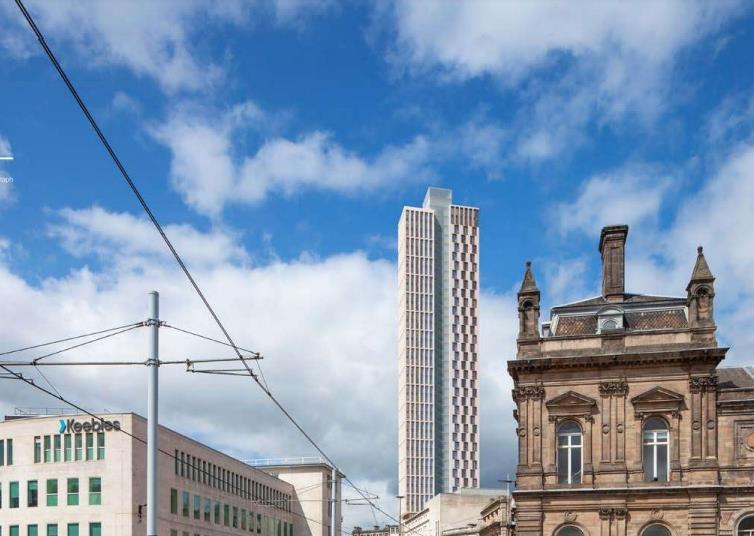 Green light for 40-storey Sheffield tower | News | Building
