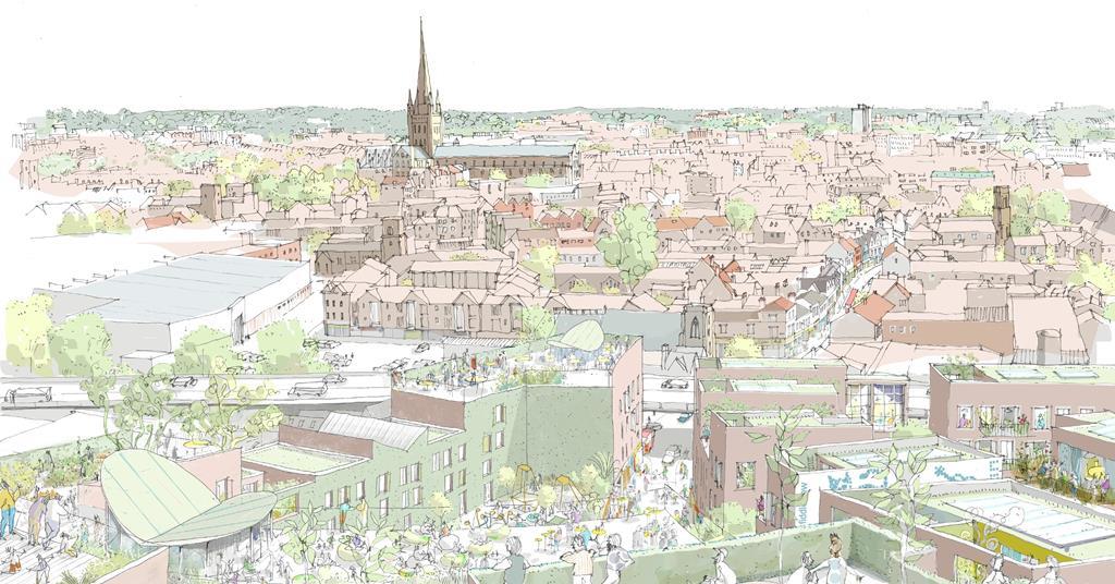 Architect reveals alternative vision for Norwich’s Anglia Square | News ...