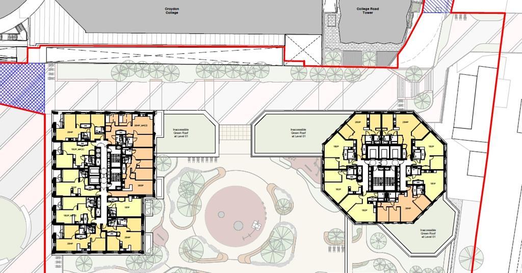 Plans submitted for residential towers scheme in Croydon | News | Building