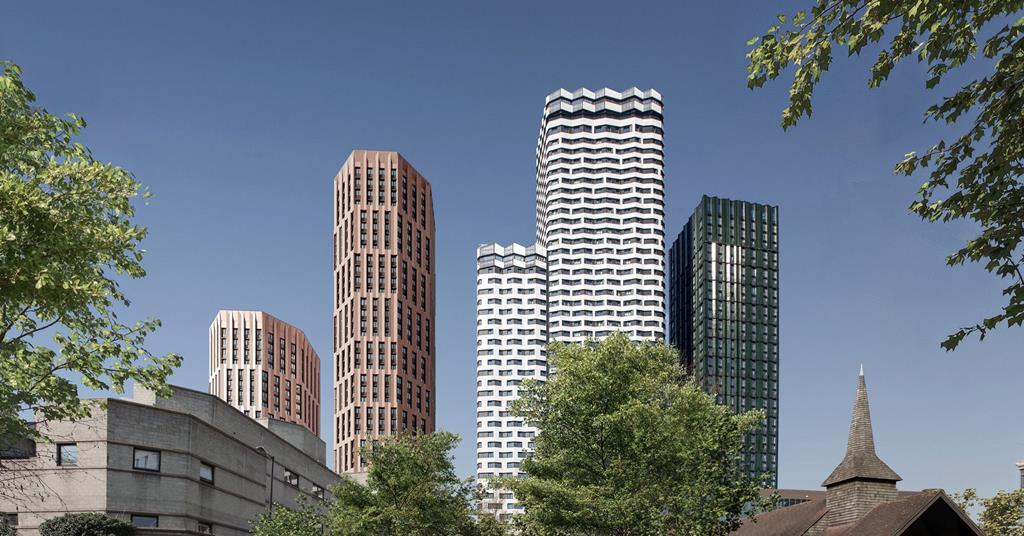 Plans submitted for residential towers scheme in Croydon | News | Building