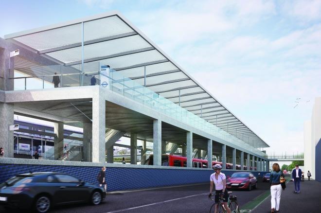 Crossrail station visuals go on display | News | Building