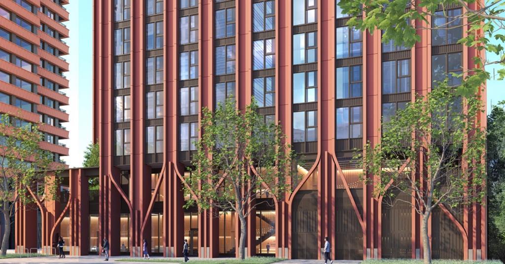 Green light for Squire & Partners’ 1,000-home Canary Wharf towers ...