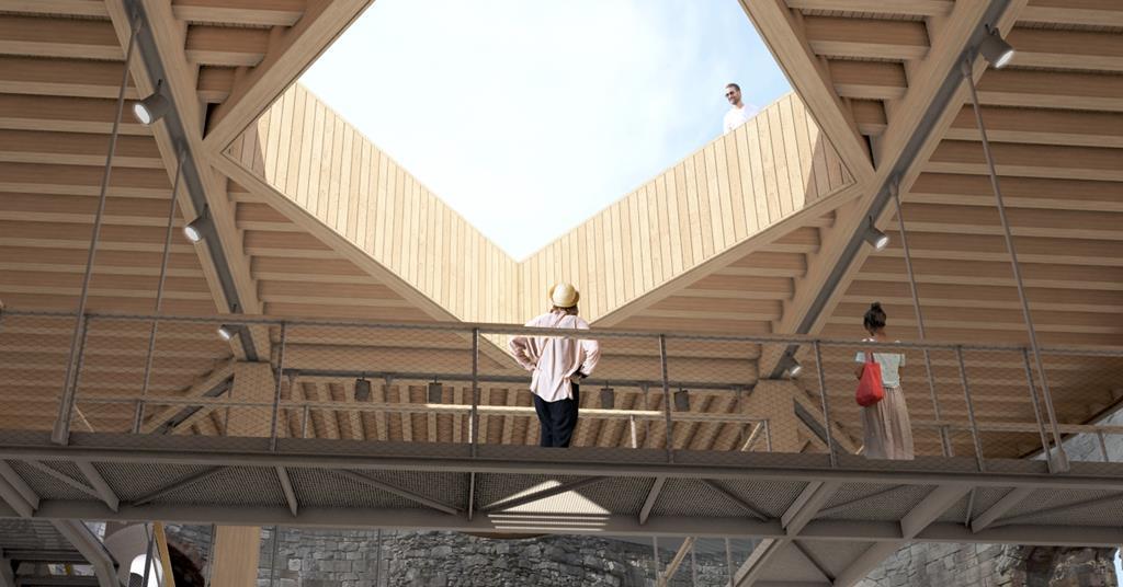 Work finally starts on viewing platform at York landmark | News | Building