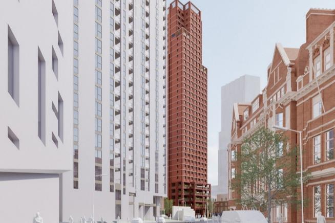 AHMM working on plans for 35-storey co-living tower next to Old Street ...