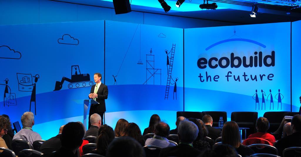 Ecobuild seminar programme launches | News | Building