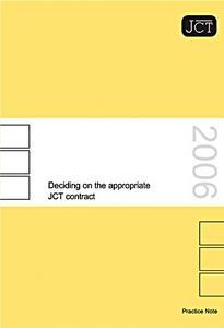 JCT issues free practice note on new contracts | Archive Titles | Building