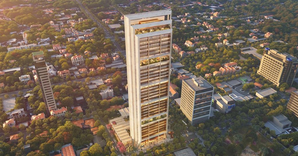 Fosters unveils design for 188m Paraguay tower | News | Building