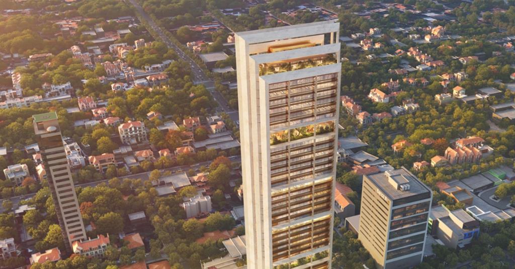Fosters unveils design for 188m Paraguay tower | News | Building