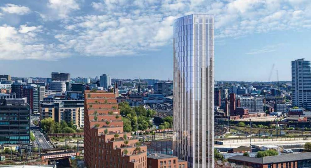 Redrawn Leeds residential tower gets planning approval | News | Building