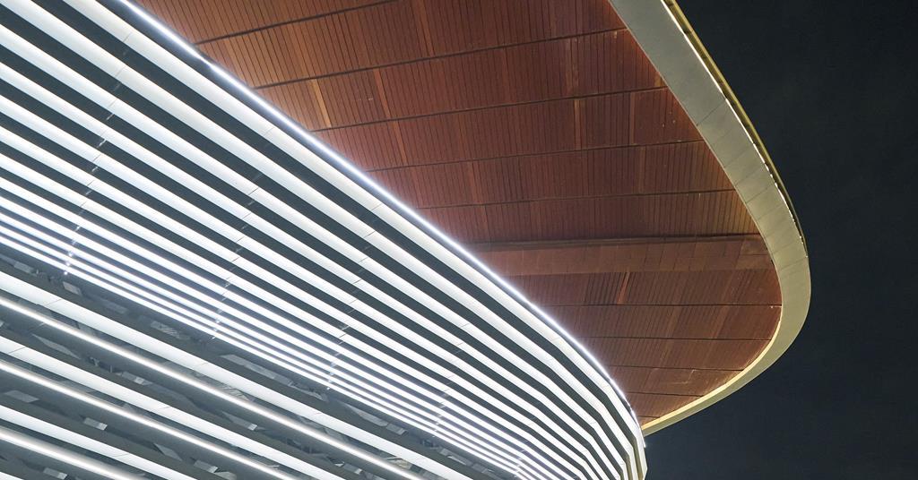 In pictures: Zaha Hadid Architects’ 60,000-seat football stadium in ...