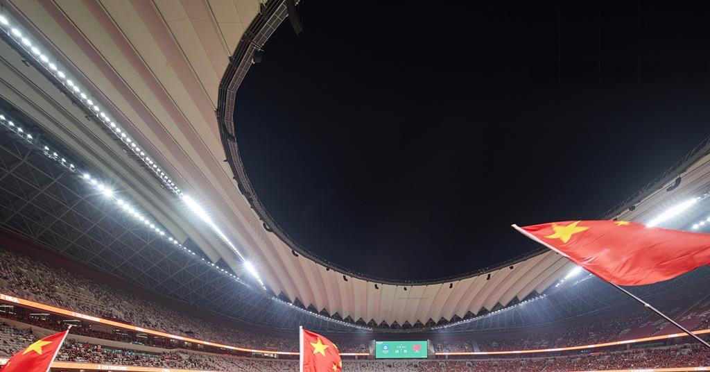 In pictures: Zaha Hadid Architects’ 60,000-seat football stadium in ...