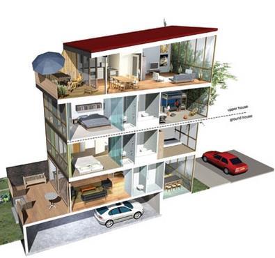 ‘Double decker’ family homes to meet high-density demand | News | Building