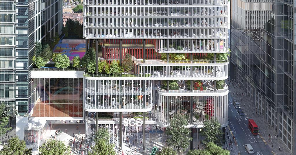 Canary Wharf unveils first images of what revamped HSBC tower will look like | News | Building