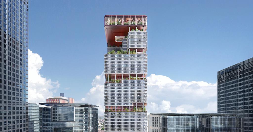 Canary Wharf unveils first images of what revamped HSBC tower will look ...