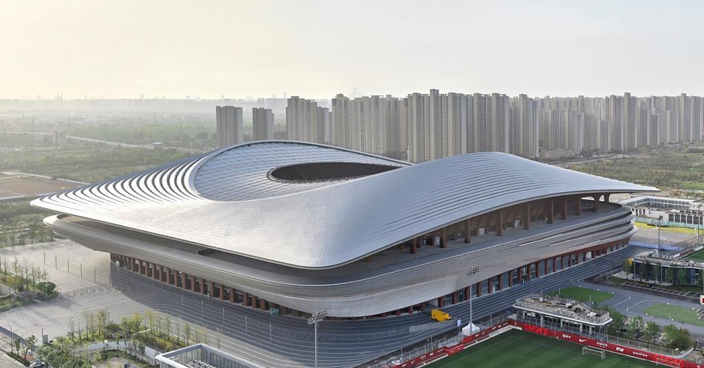 In pictures: Zaha Hadid Architects’ 60,000-seat football stadium in ...