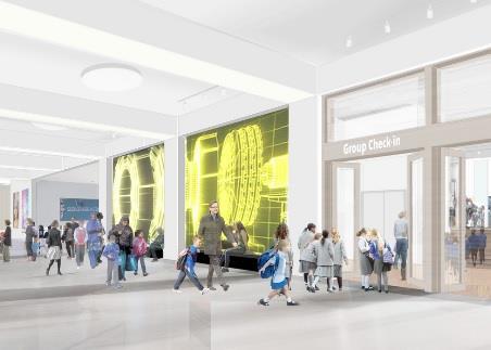 Hat lands Science Museum entrance | News | Building