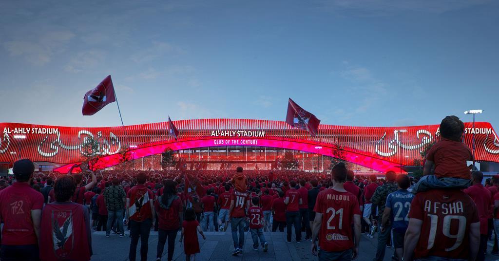 In pictures: Gensler draws up plan for football stadium with sunken ...