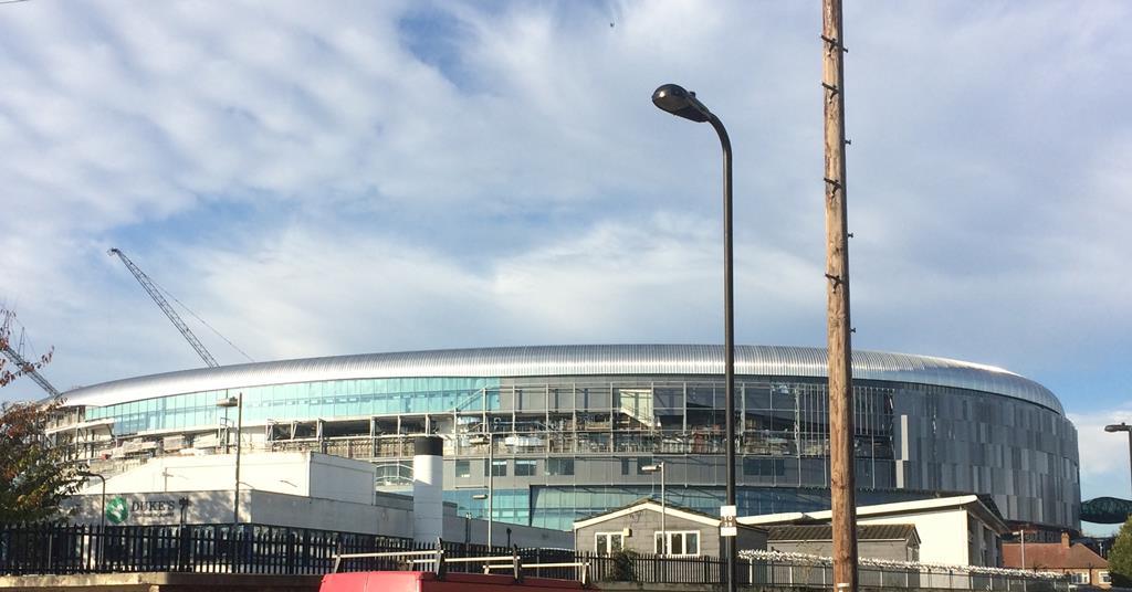 In pictures: How Spurs' stadium now looks, 10 weeks after delay first ...
