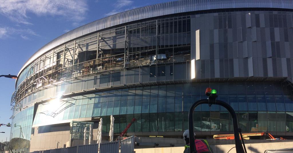 In pictures: How Spurs' stadium now looks, 10 weeks after delay first ...