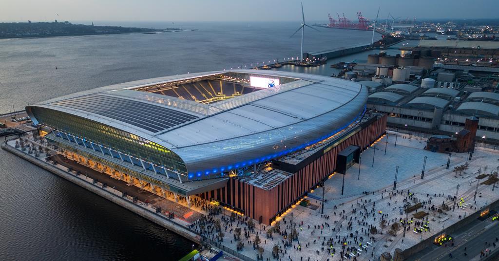 In pictures: Everton’s new home built by Laing O’Rourke hosts first ...