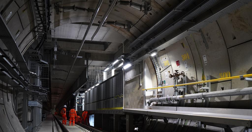 Pictures reveal Crossrail progress during construction blockade | News ...