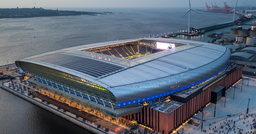 In pictures: Everton’s new home built by Laing O’Rourke hosts first ...
