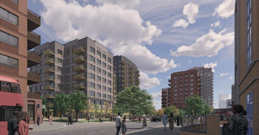 Wates and London council submit plans for 1,000 homes on former civic ...