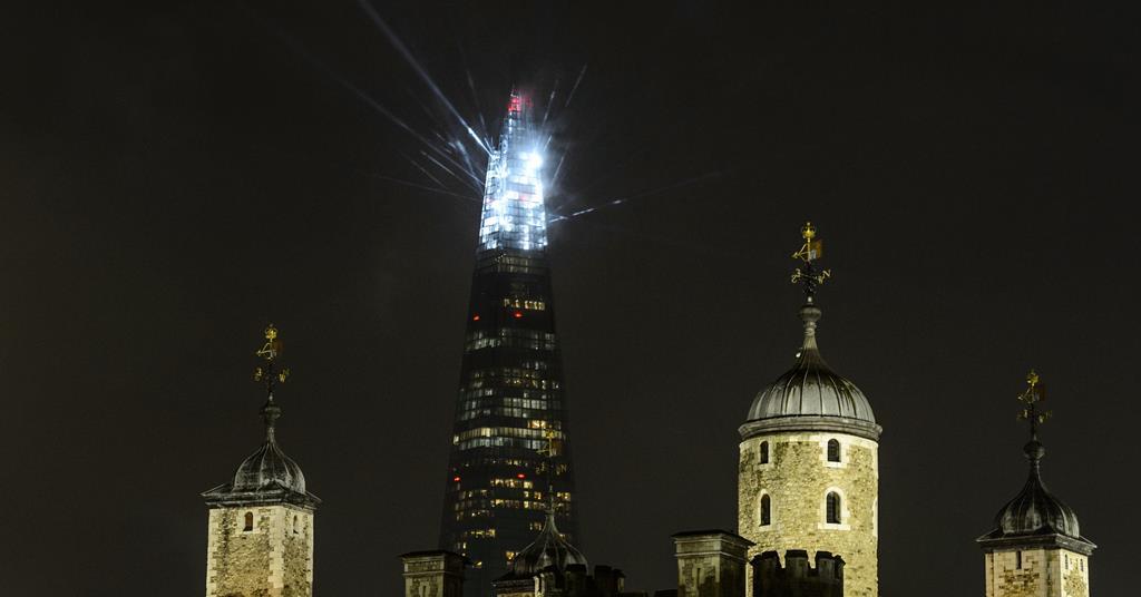 Shard begins festive light show | News | Building