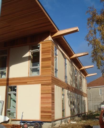 Straw bale building takes shape - images | News | Building