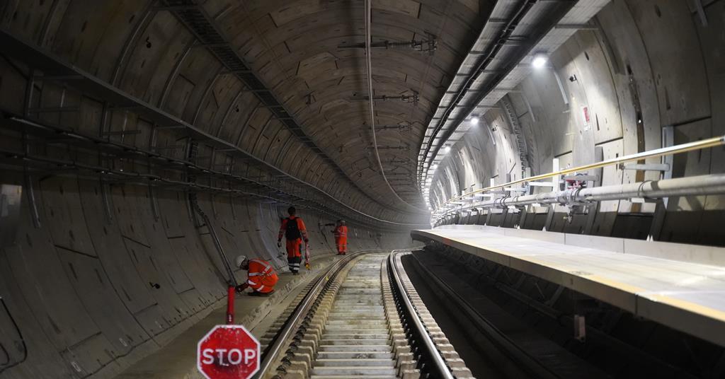 Pictures reveal Crossrail progress during construction blockade | News ...