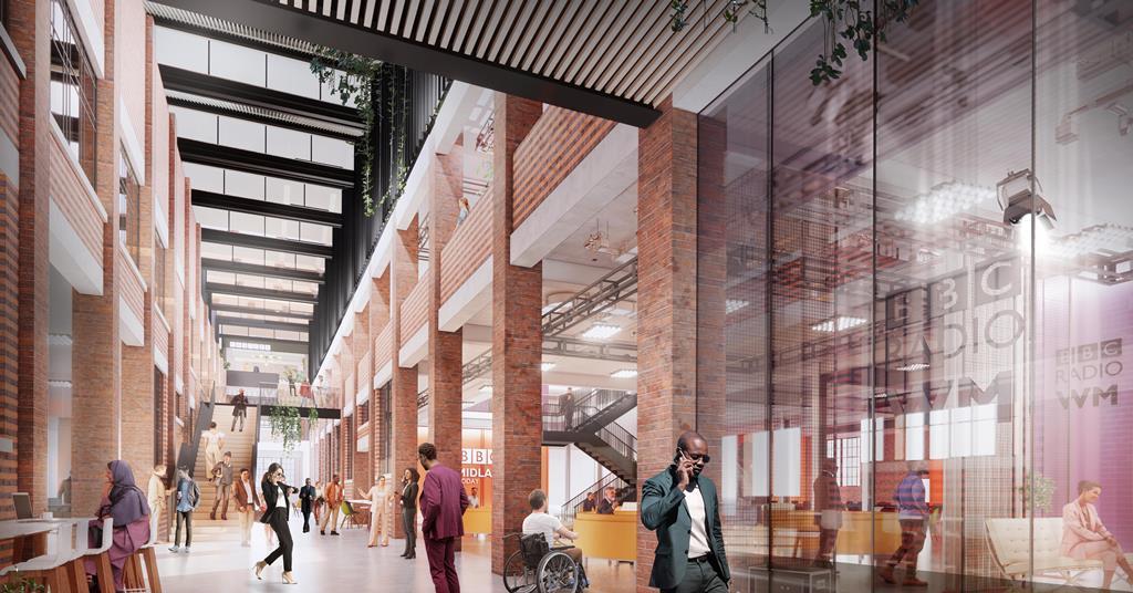 In pictures: Glenn Howells unveils plan for new BBC base in Birmingham ...
