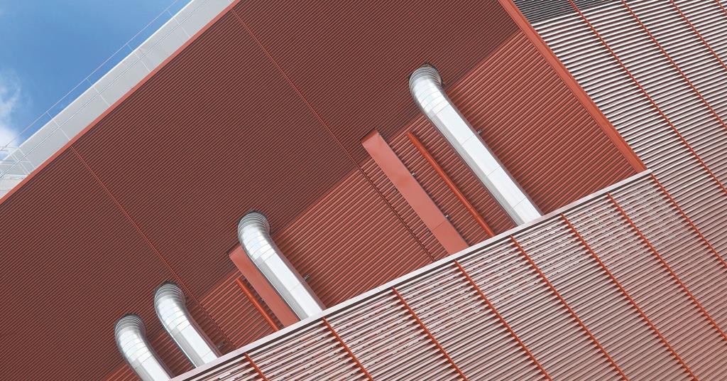 Ventilated aluminium wall cladding for data centres | Features | Building