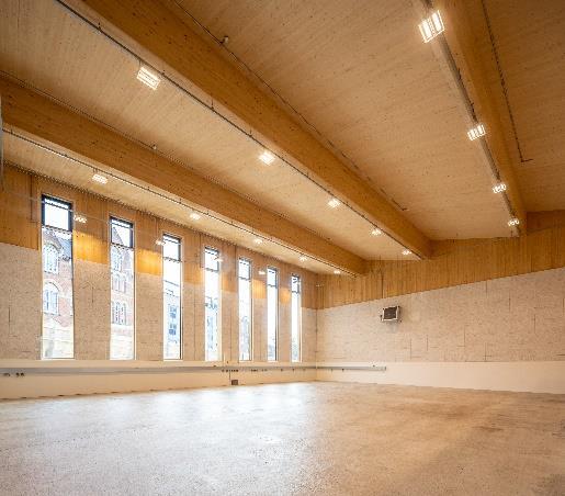 Bam's timber frame King's Cross sports hall completes | News | Building