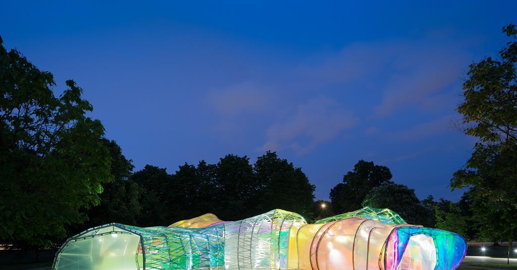 Spanish architect's kaleidoscopic Serpentine Pavilion completes | News ...