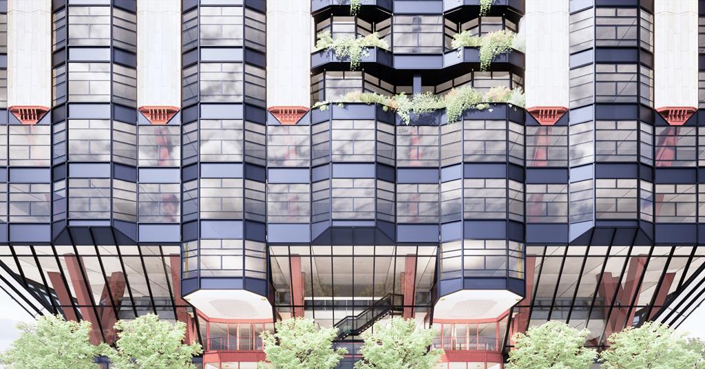AHMM unveils plans for ‘biophilic’ City office tower | News | Building