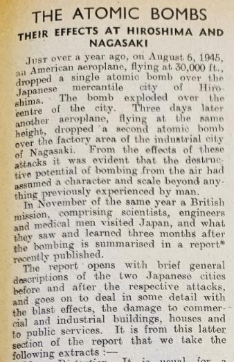 From the archives: How buildings were affected by the atomic bombs ...