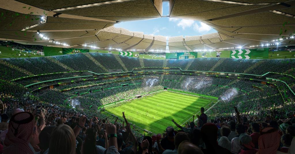 Saudi Arabia reveals Populous-designed 2034 World Cup Stadium plans ...