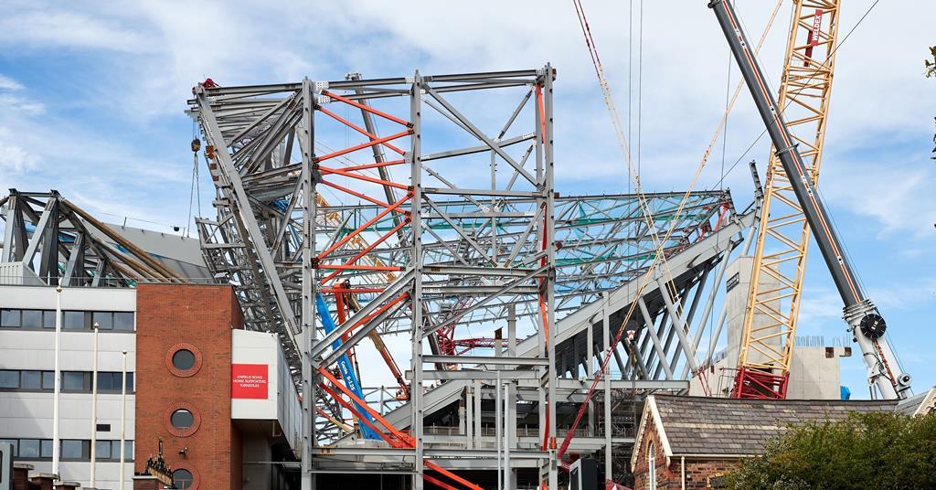 Buckingham eyes October finish after Liverpool’s new Anfield Road stand ...