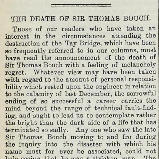 From the archives: The Tay Bridge disaster, 1879 | Features | Building