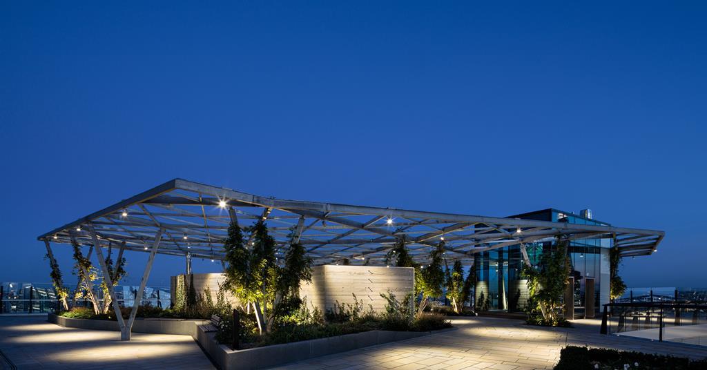 In pictures: Roof garden opens at McAlpine City office | News | Building