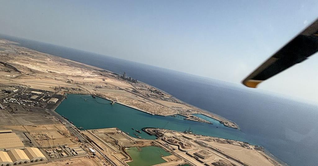 New pictures show construction of The Line in Saudi Arabia | News ...