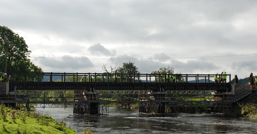 First recycled plastic bridge in Europe built in Scotland | News | Building