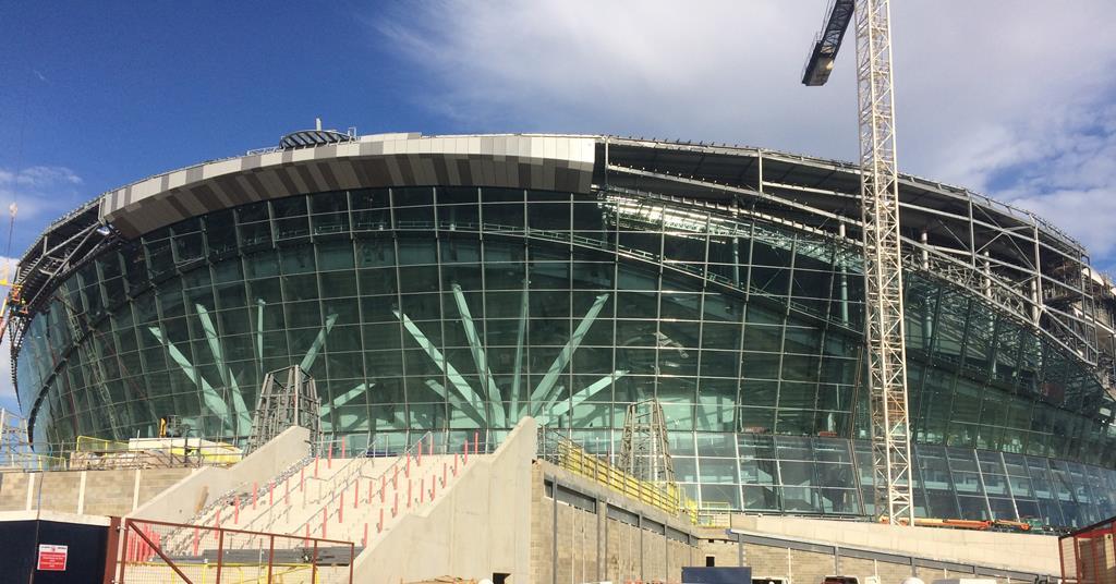 In pictures: How Spurs' stadium now looks, nearly five months after ...