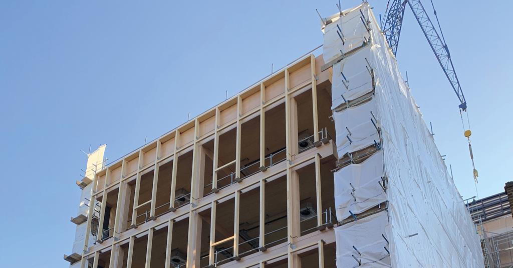 The new Black & White Building: a clear case for timber | Features ...
