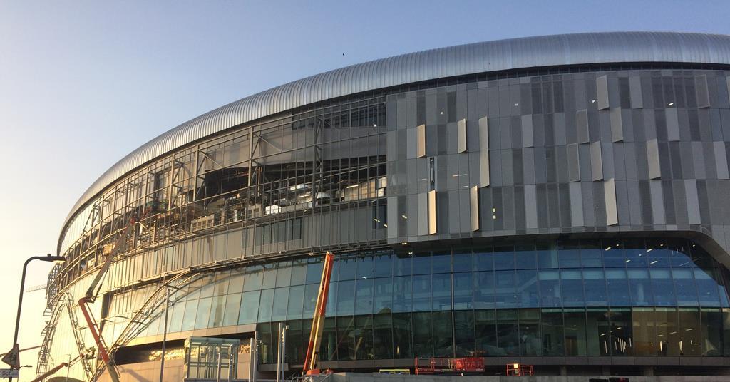 In pictures: How Spurs' stadium now looks, nearly five months after ...